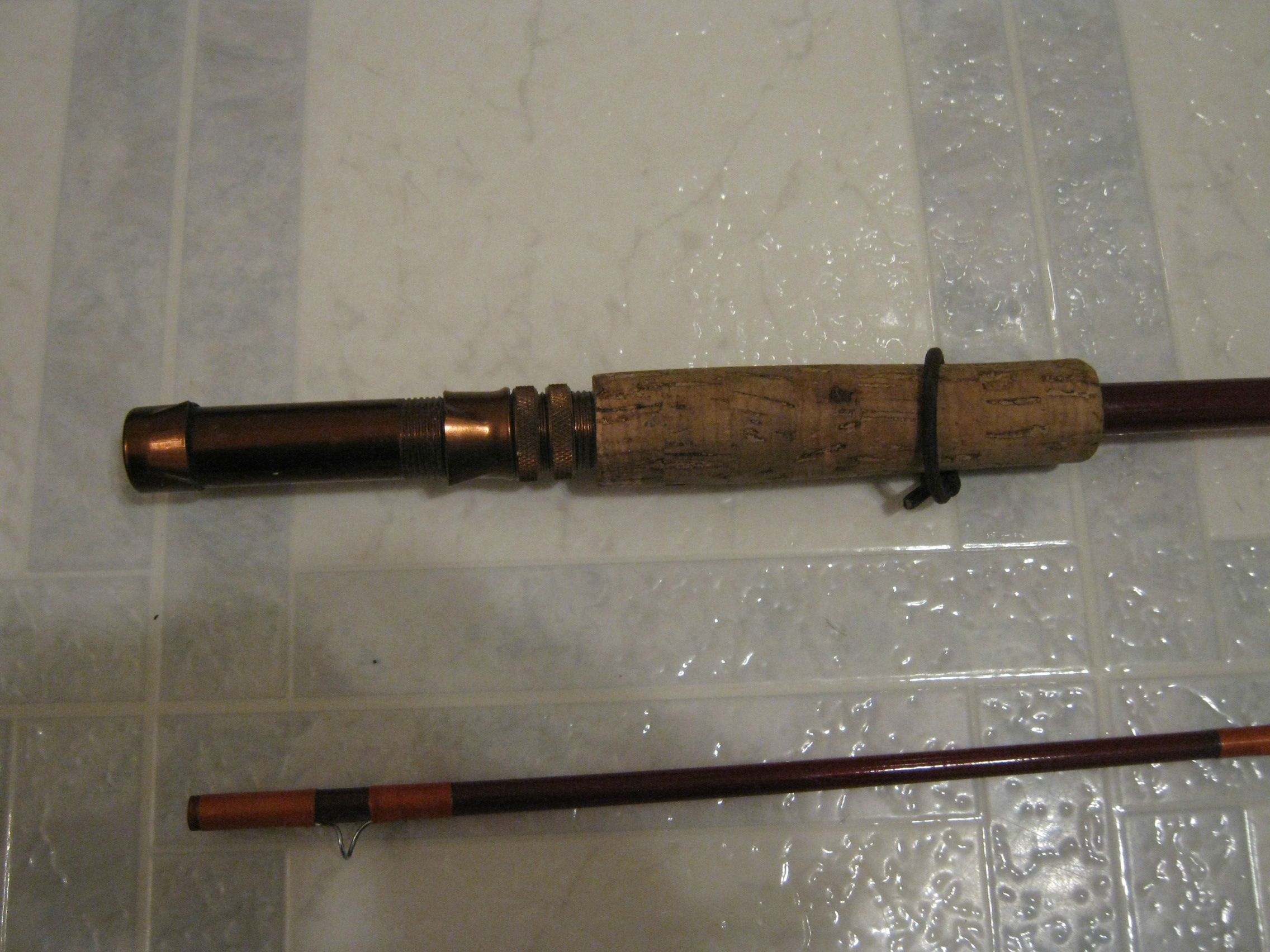 Help Identifying 2 Piece 8ft Translucent Red Fly Rod | Collecting ...