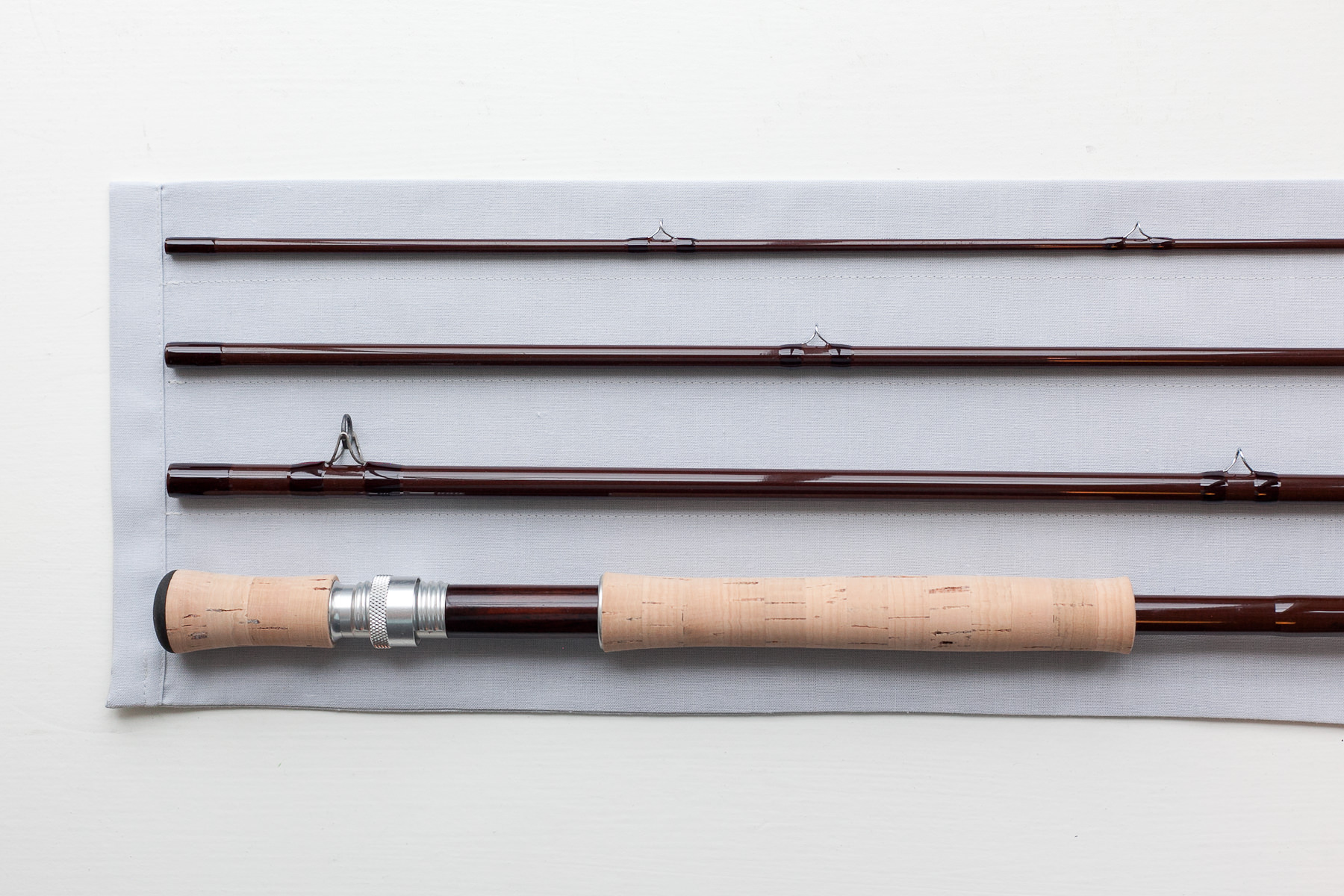 Fisher 8'6'', 7wt, 4pc by Fine Tackle | Rod Photos | Fiberglass Flyrodders