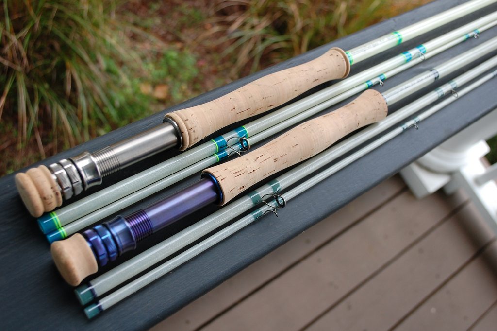 A pair of Lowcountry Flats Glass rods for the locals | Rod Photos ...