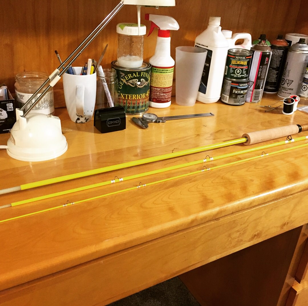 What's On Your Bench | Rod Building and Tackle Tinkering | Fiberglass ...