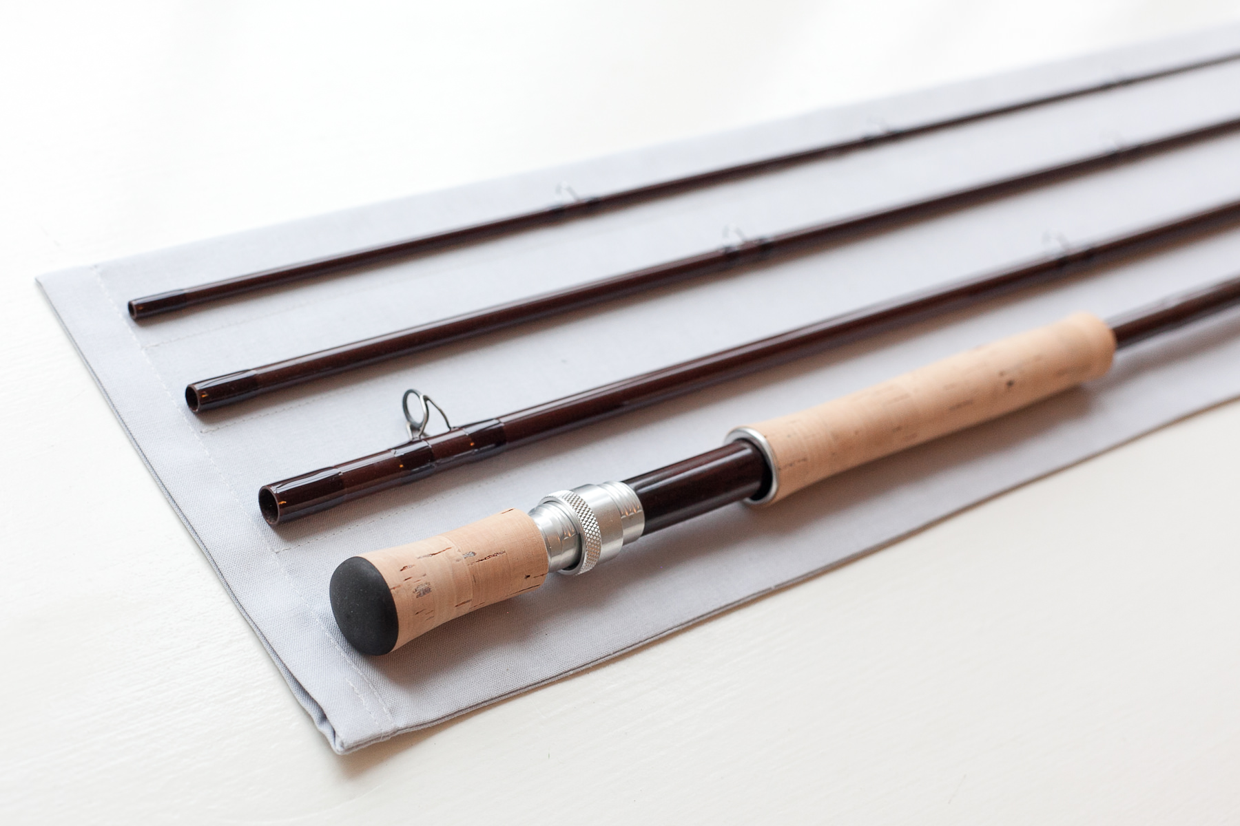 Fisher 8'6'', 7wt, 4pc by Fine Tackle | Rod Photos | Fiberglass Flyrodders