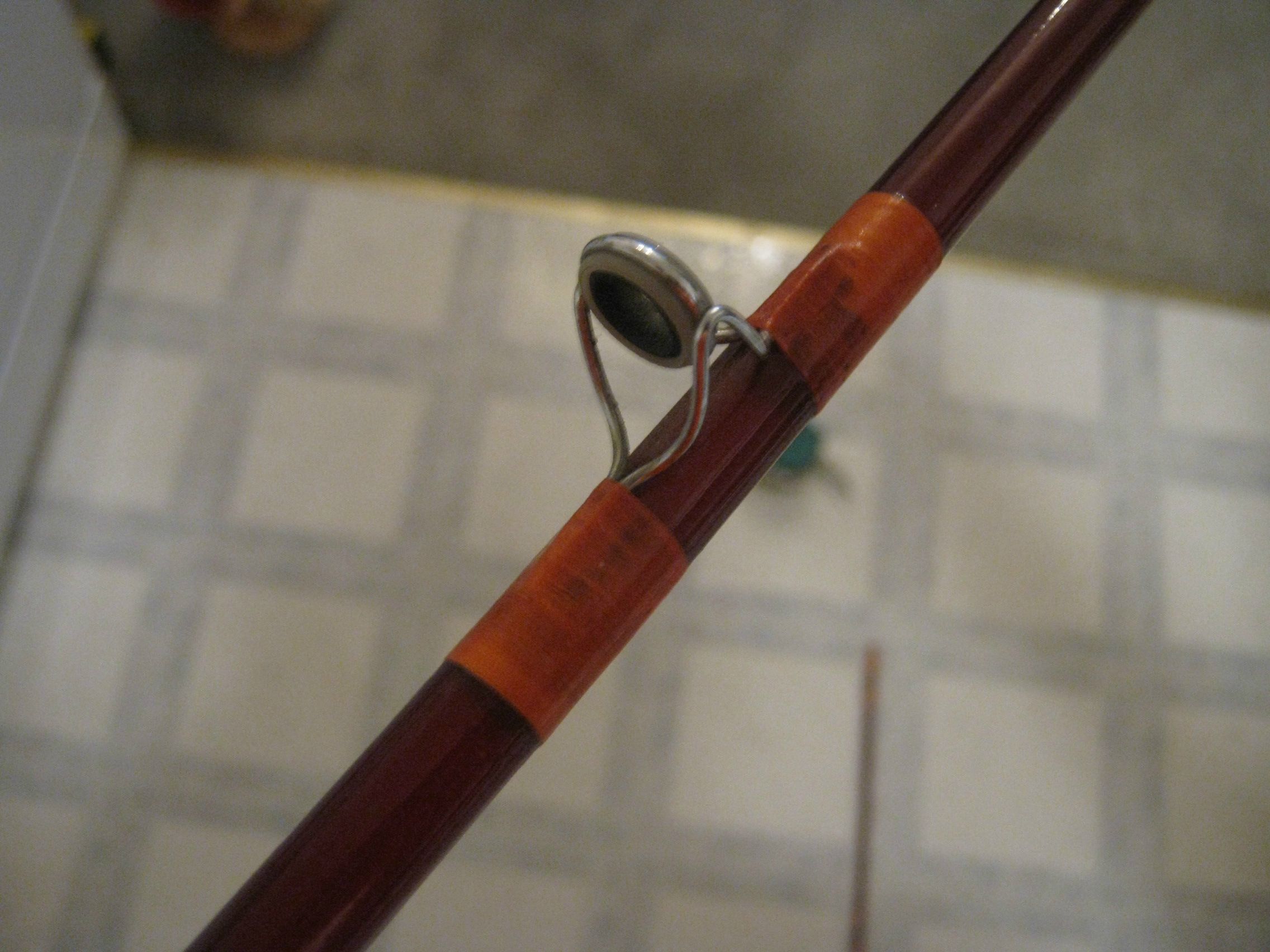 Help Identifying 2 Piece 8ft Translucent Red Fly Rod | Collecting ...