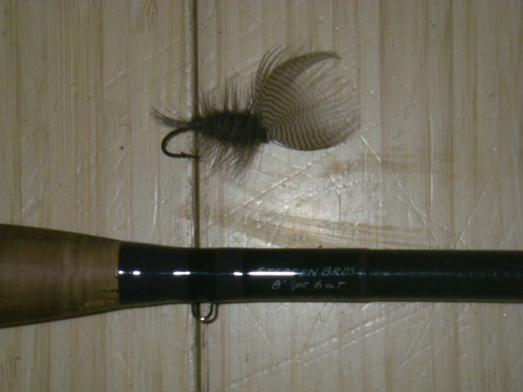 George Harveys Pusher Night Fly | The Tying Bench | Fiberglass Flyrodders