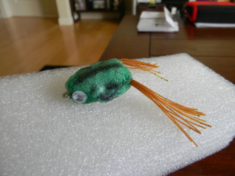 foam frog what do you think | The Tying Bench | Fiberglass Flyrodders