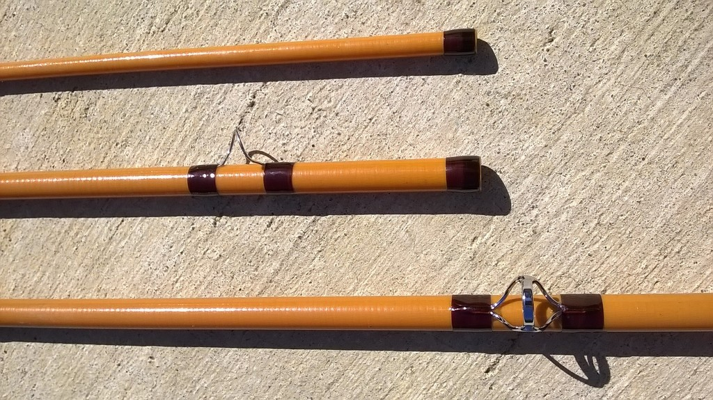 James Green 8'9" 7wt 3pc E-Glass | Rod Photos | Fiberglass Flyrodders