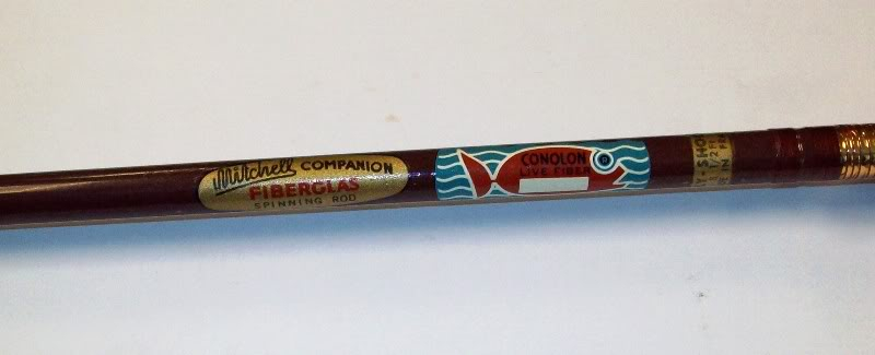 Mitchell Companion Conolon Live Fiber | Collecting Fiberglass Fly Rods ...