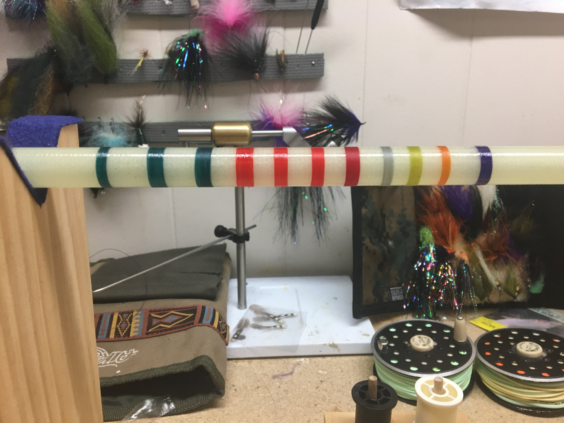 What's On Your Bench | Rod Building and Tackle Tinkering | Fiberglass ...