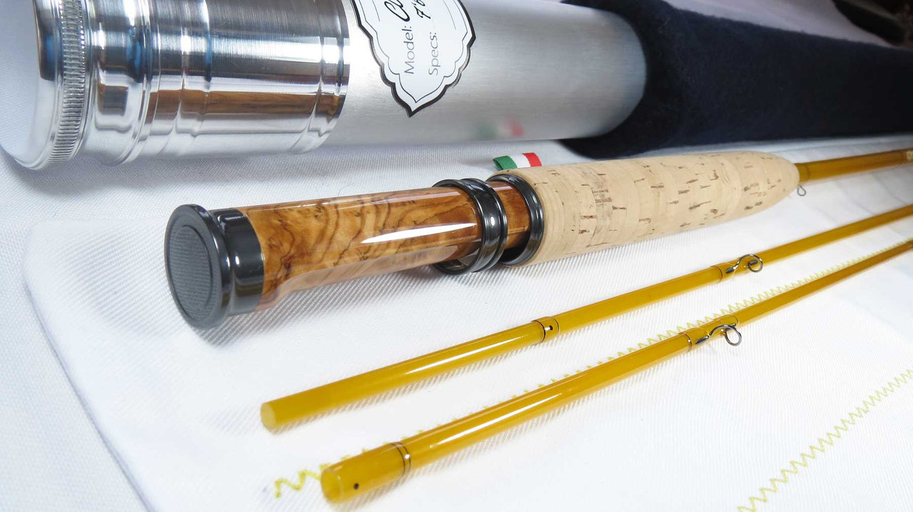 CTS Quartz - 7'6'' 3wt Honey - Ber Fly Rods | Rod Photos | Fiberglass ...