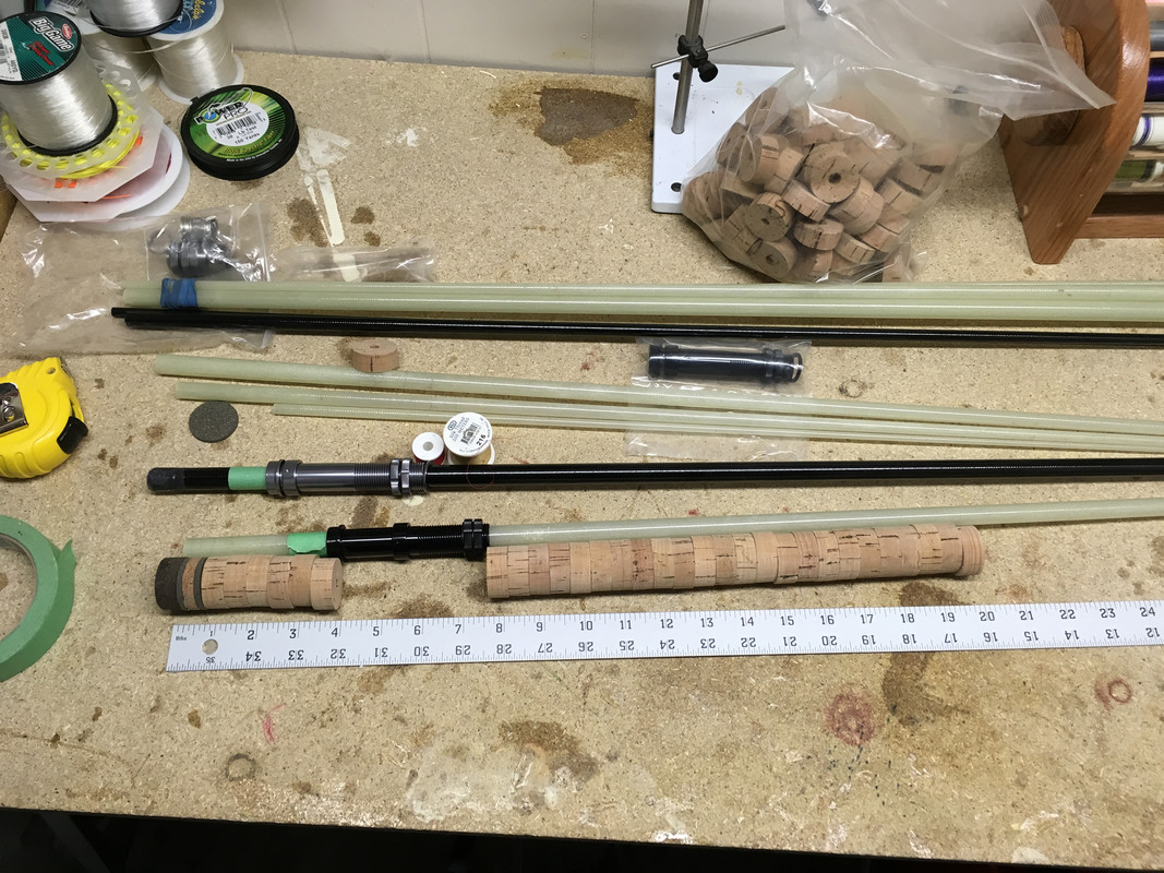 What's On Your Bench | Rod Building and Tackle Tinkering | Fiberglass ...