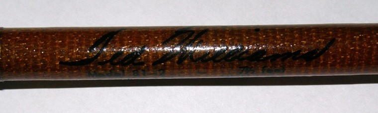 Ted Williams Rods | Collecting Fiberglass Fly Rods | Fiberglass Flyrodders