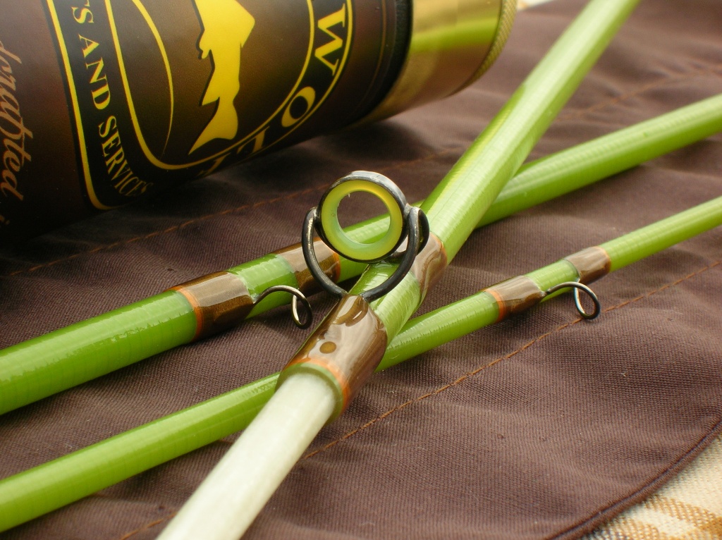 Yomogi 3wt & Rattan | Rod Photos | Fiberglass Flyrodders