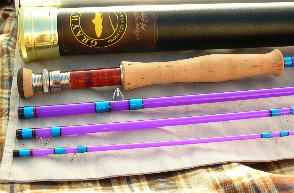 Purple Halo | Rod Photos | Fiberglass Flyrodders