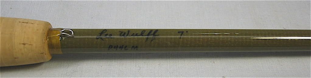 One for Ya, Lee Wulffs Personal prototype pack rods from Garcia ...