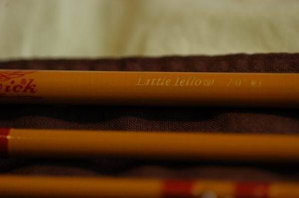 Fenwick 7' #3 5pcs (Little Yellow) | Rod Photos | Fiberglass Flyrodders