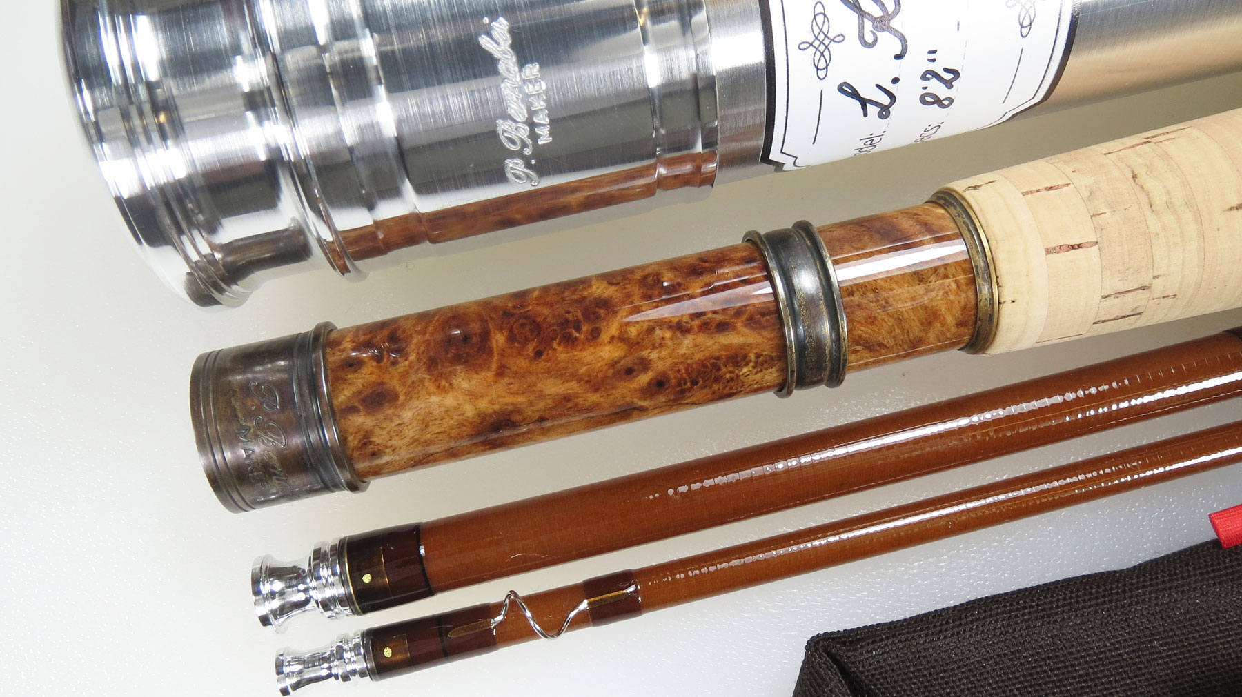 Larry Kenney 824 - by Ber Fly Rods | Rod Photos | Fiberglass Flyrodders