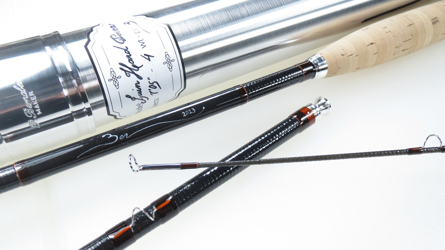 Ijuin Hard Para 705 - by Ber Fly Rods | Rod Photos | Fiberglass Flyrodders