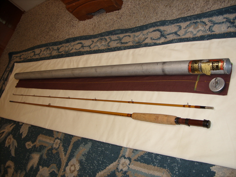 Heddon's FIRST Tubular Glass Fly Rod (1951) | Collecting Fiberglass Fly ...