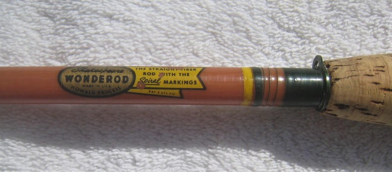 Shakespeare Wonderod 1250 | Collecting Fiberglass Fly Rods | Fiberglass ...