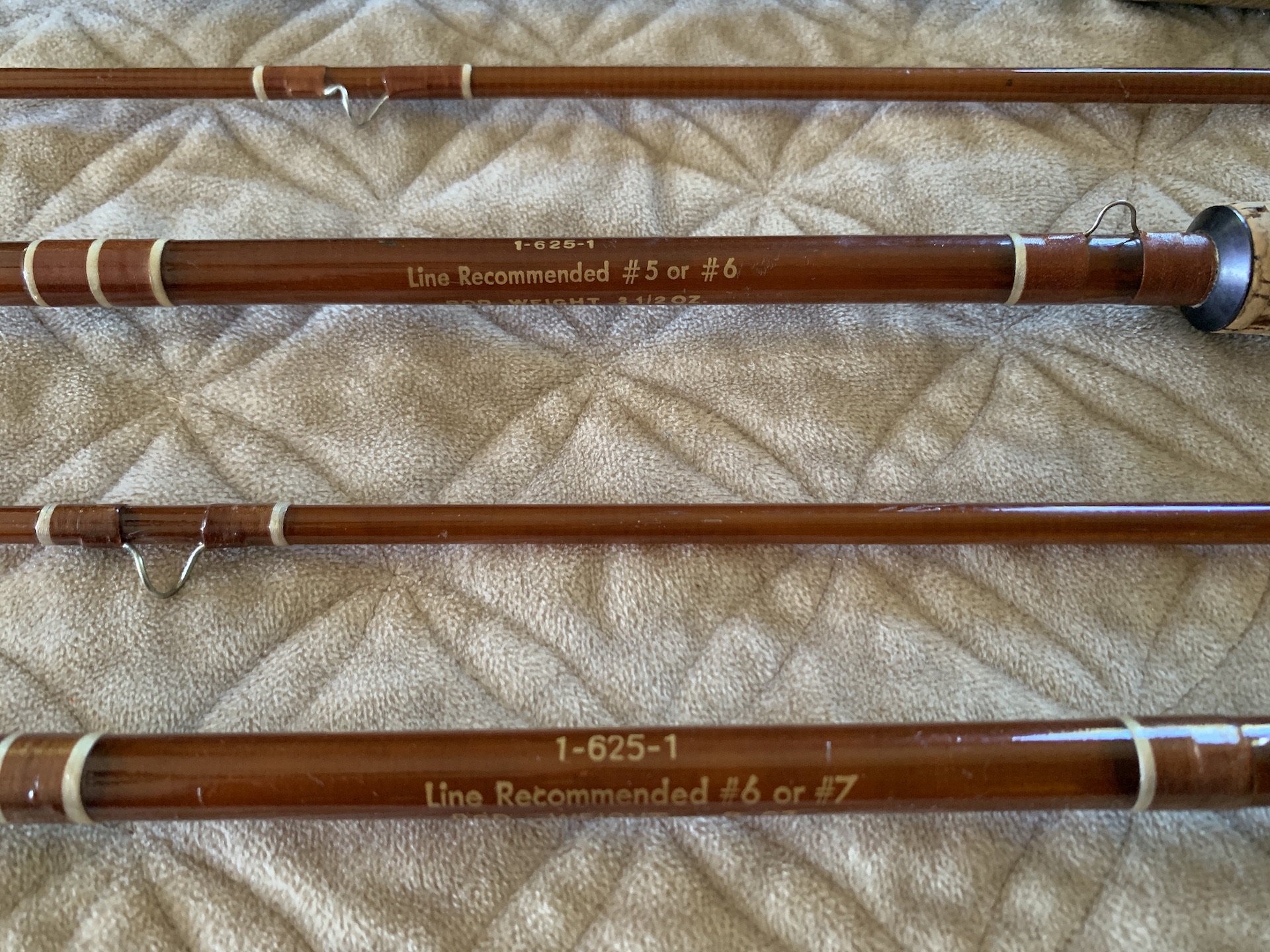 Comparing a couple of 1-625-1 Cortland FR-2000 rods | Collecting ...