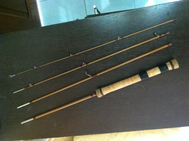 Spin fly rod with Tennessee Handle | Another Spin on Glass | Fiberglass ...