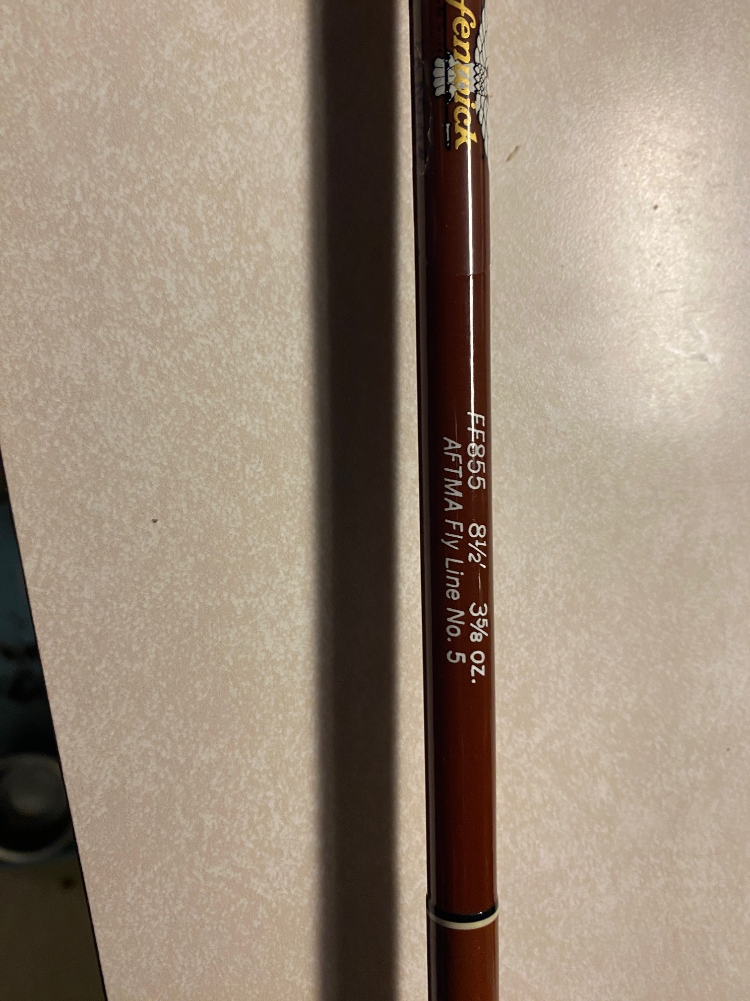 Fenwick FF855 | Collecting Fiberglass Fly Rods | Fiberglass Flyrodders
