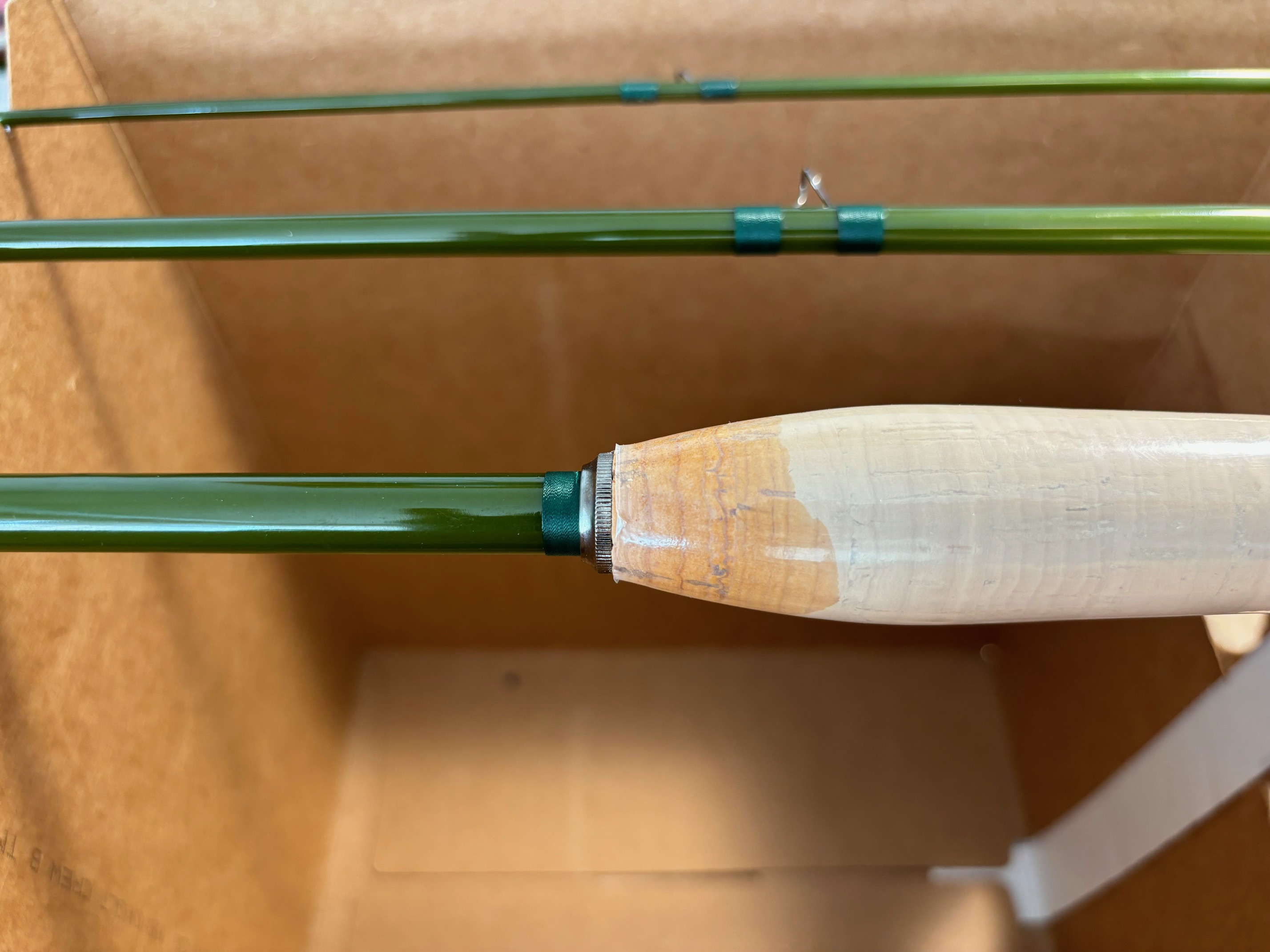 First build | Rod Building and Tackle Tinkering | Fiberglass Flyrodders