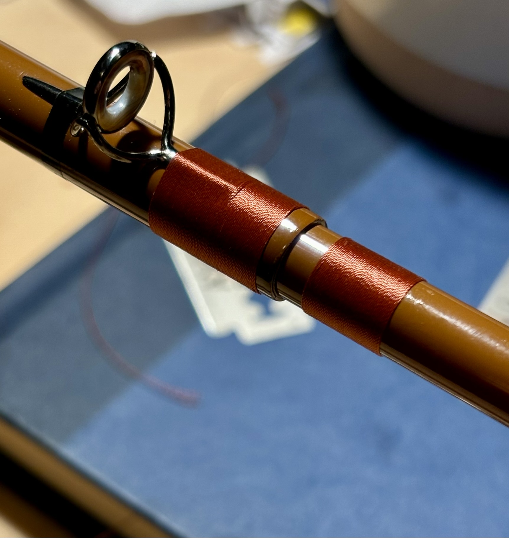 Tip over ferrule wrap spacing question | Rod Building and Tackle ...